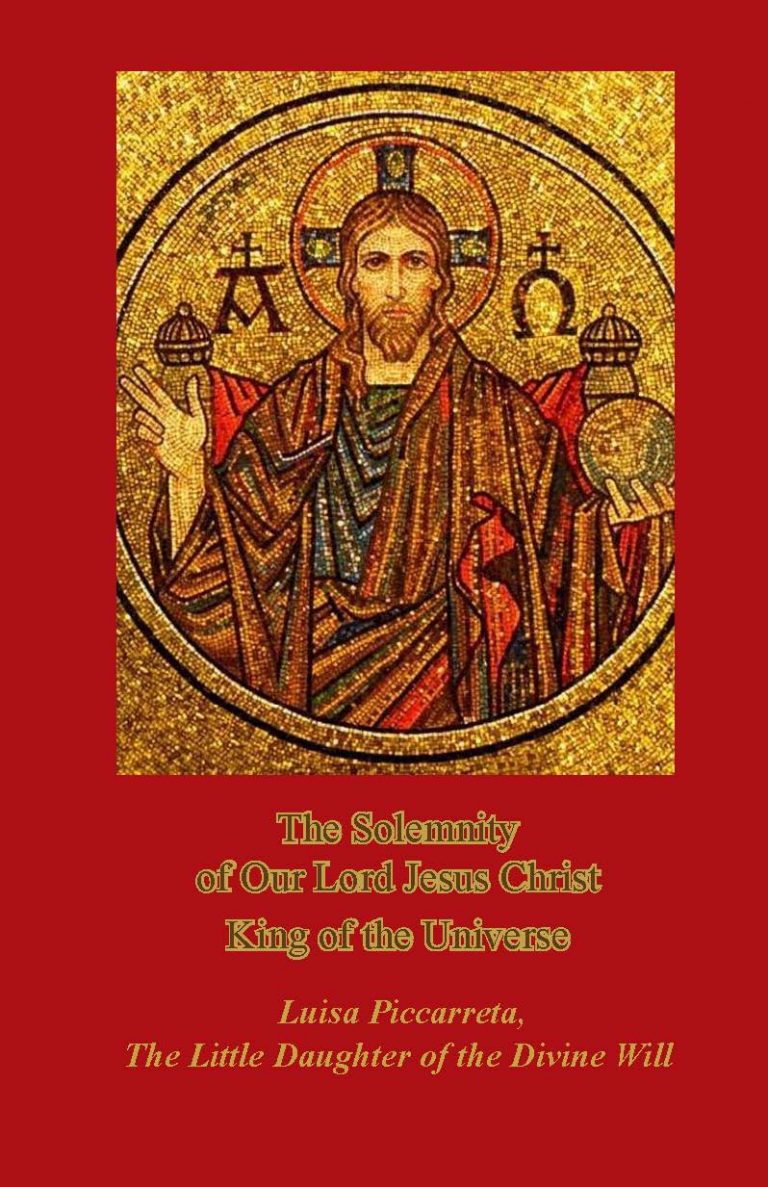 Christmas Novena in the Divine Will written by Luisa | Luisa Piccarreta